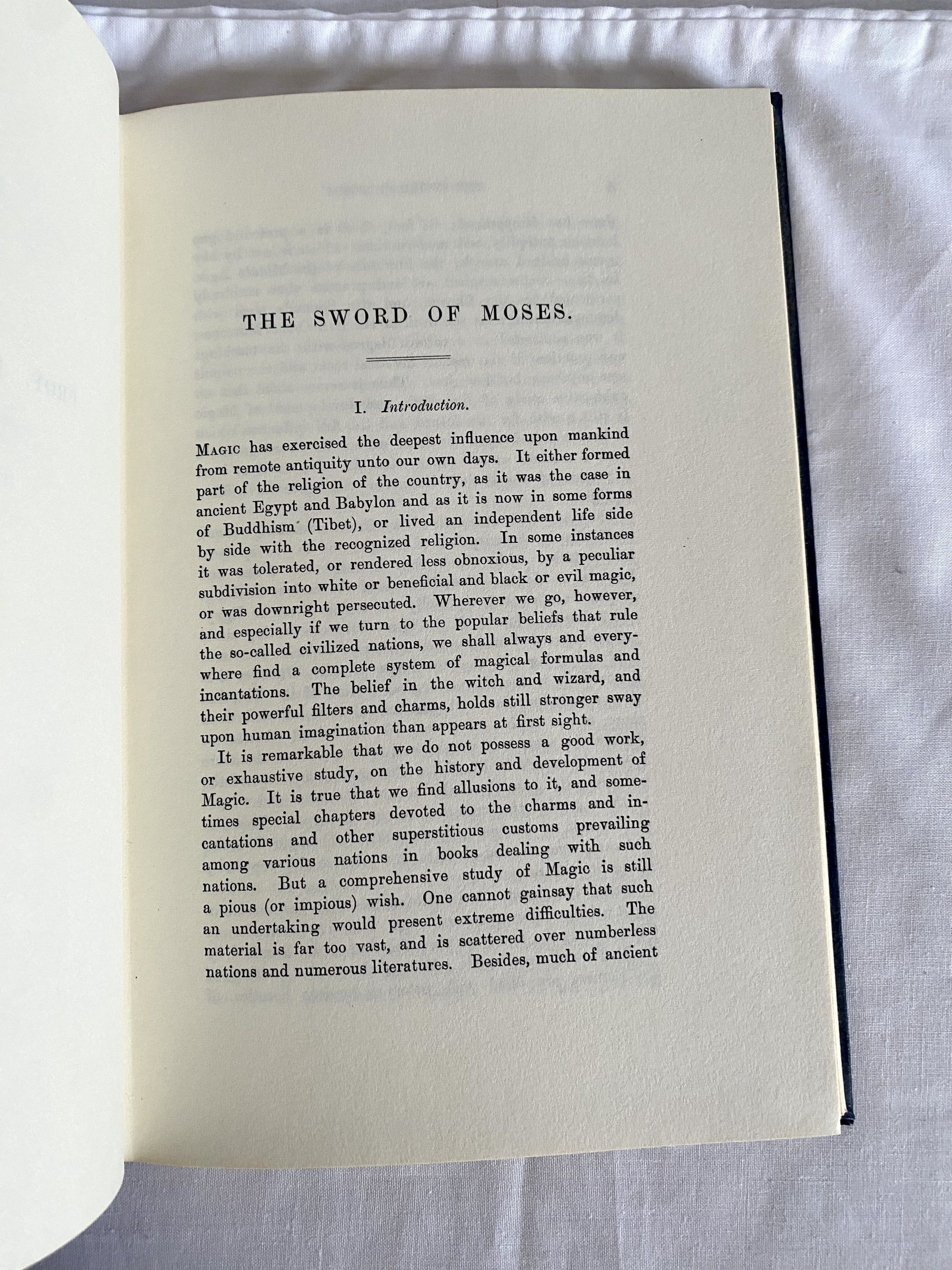The Sword of Moses by Gaster, Moses | Hardback | 1975 | Weiser | Biblio