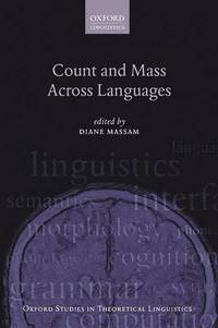 Count and Mass Across Languages by Diane Massam | Paperback / softback ...