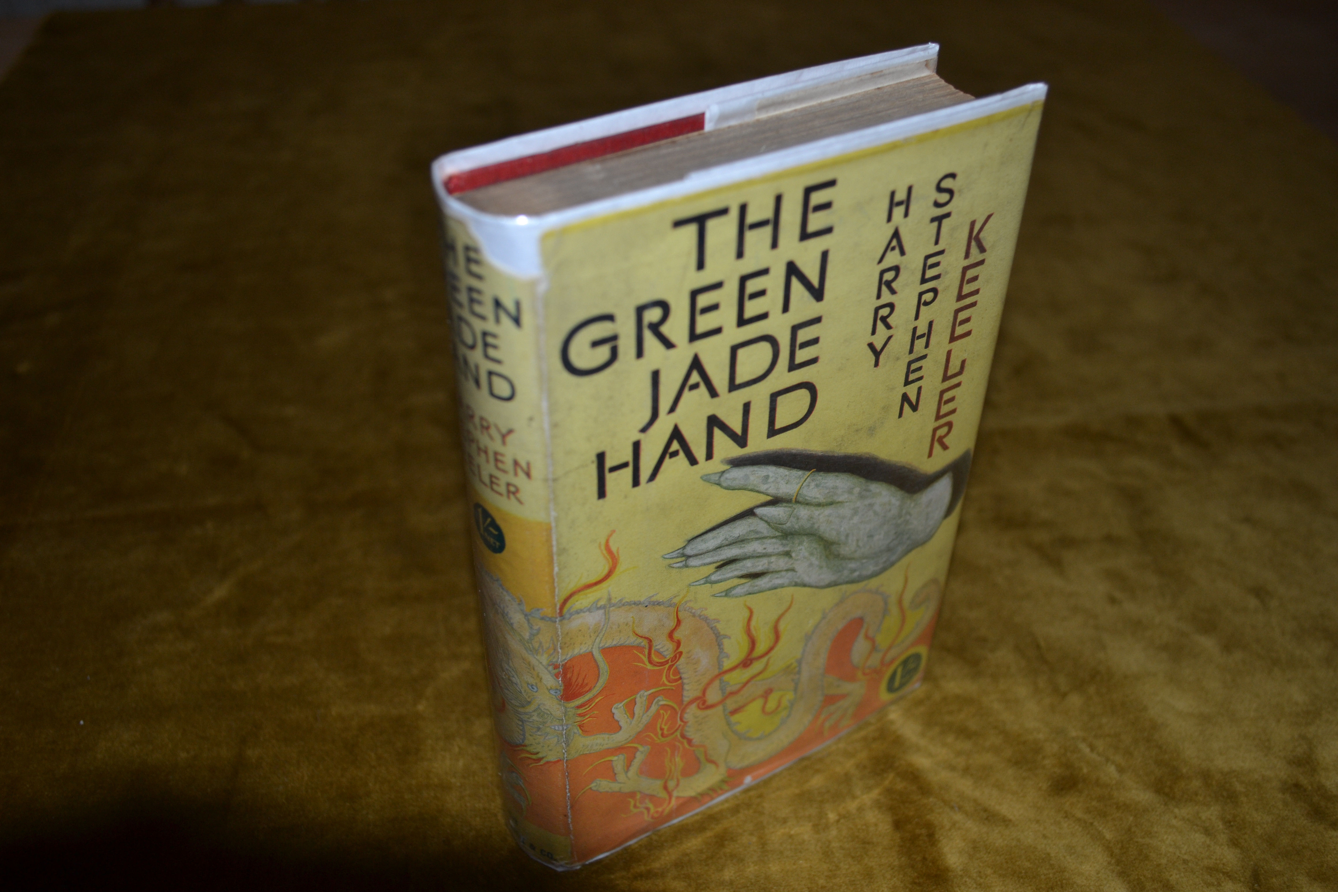 The Green Jade Hand by Harry Stephen Keeler - First - 1930 - from Mark ...