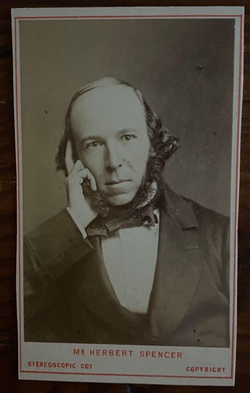 Herbert Spencer letters and photo-card collection by SPENCER, Herbert ...