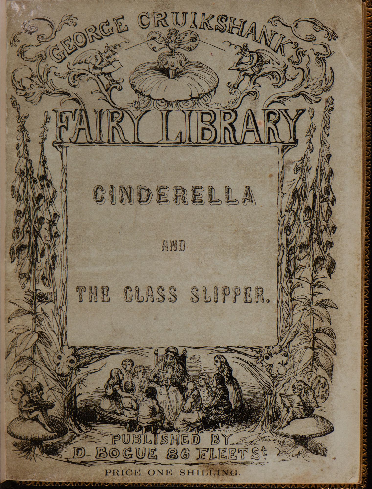 George Cruikshank's Fairy Library. Cinderella and the Glass Slipper ...
