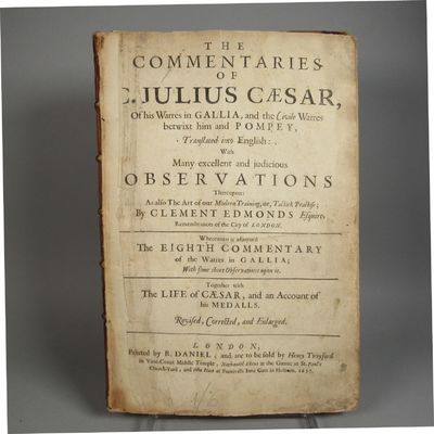 The Commentaries of C. Julius Caesar by (CAESAR, Julius). EDMONDS ...