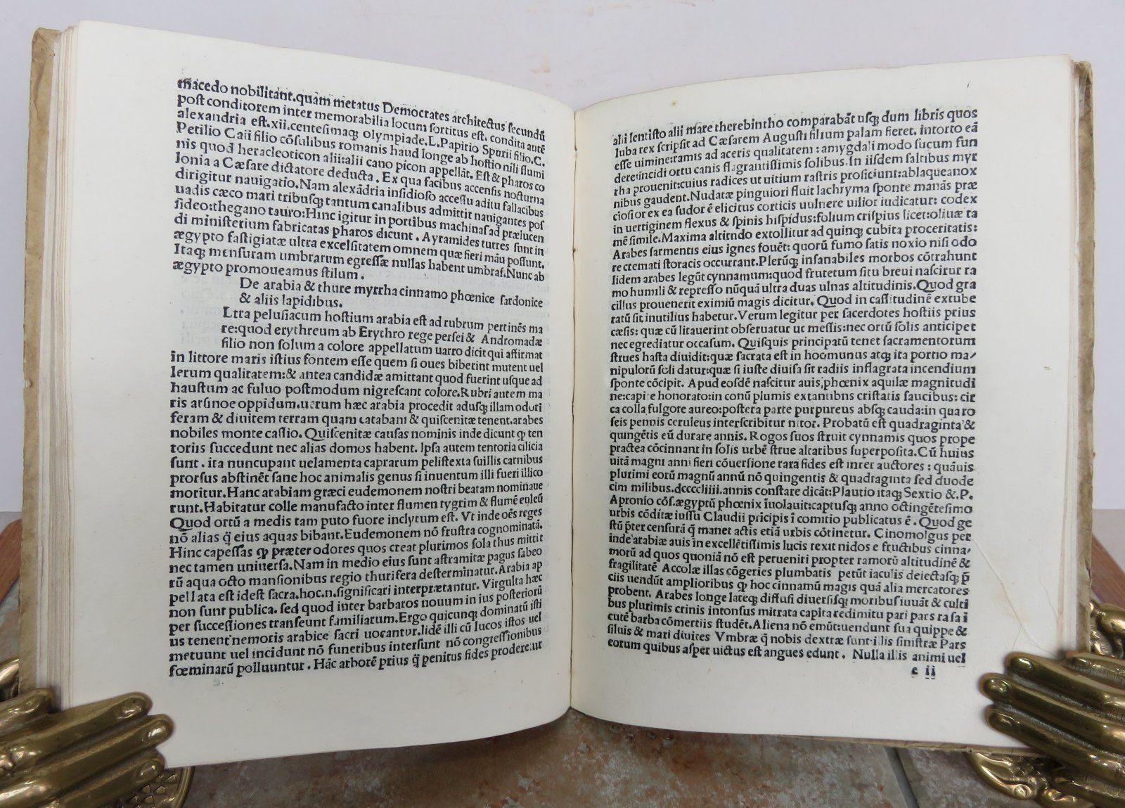 SOLINUS DE MEMORALIBUS MUNDI. by SOLINUS, Caius Julius.: | modern full ...