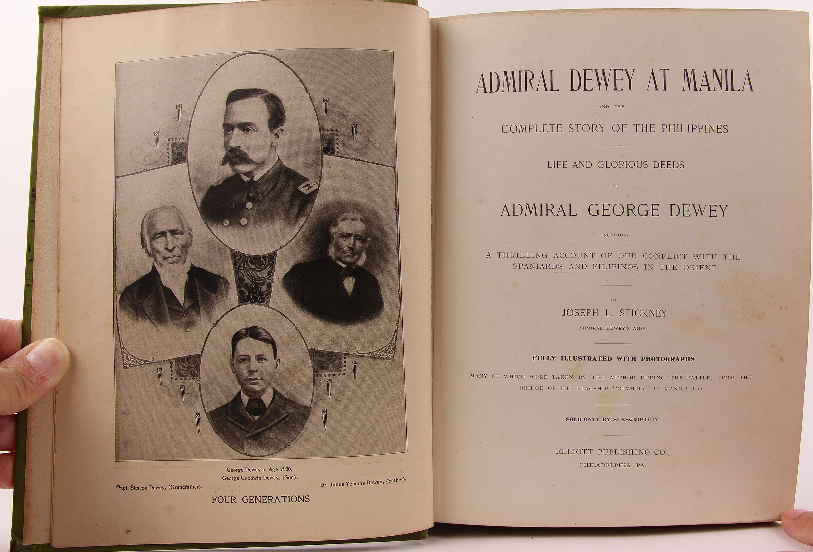 ADMIRAL DEWEY at Manila and The Complete Story of the Philippines Life ...