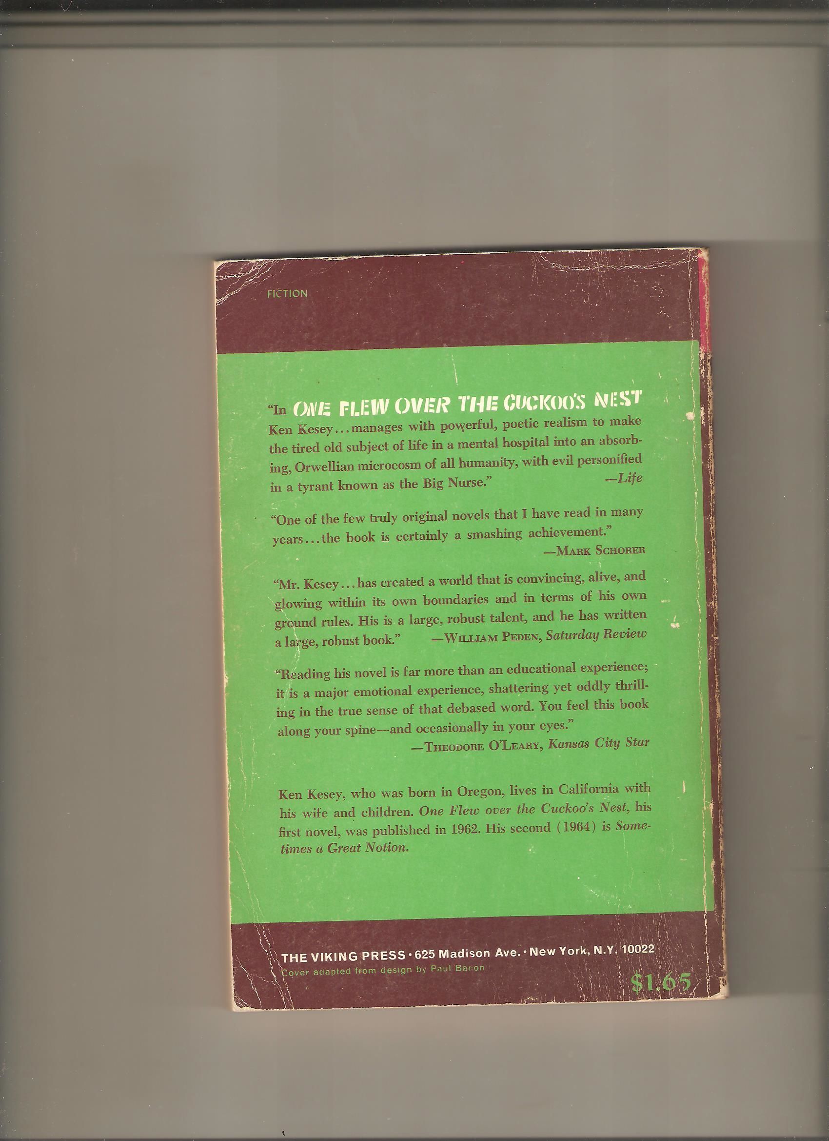 One Flew Over The Cuckoo's Nest (Inscribed by Ken Kesey) by Kesey, Ken ...
