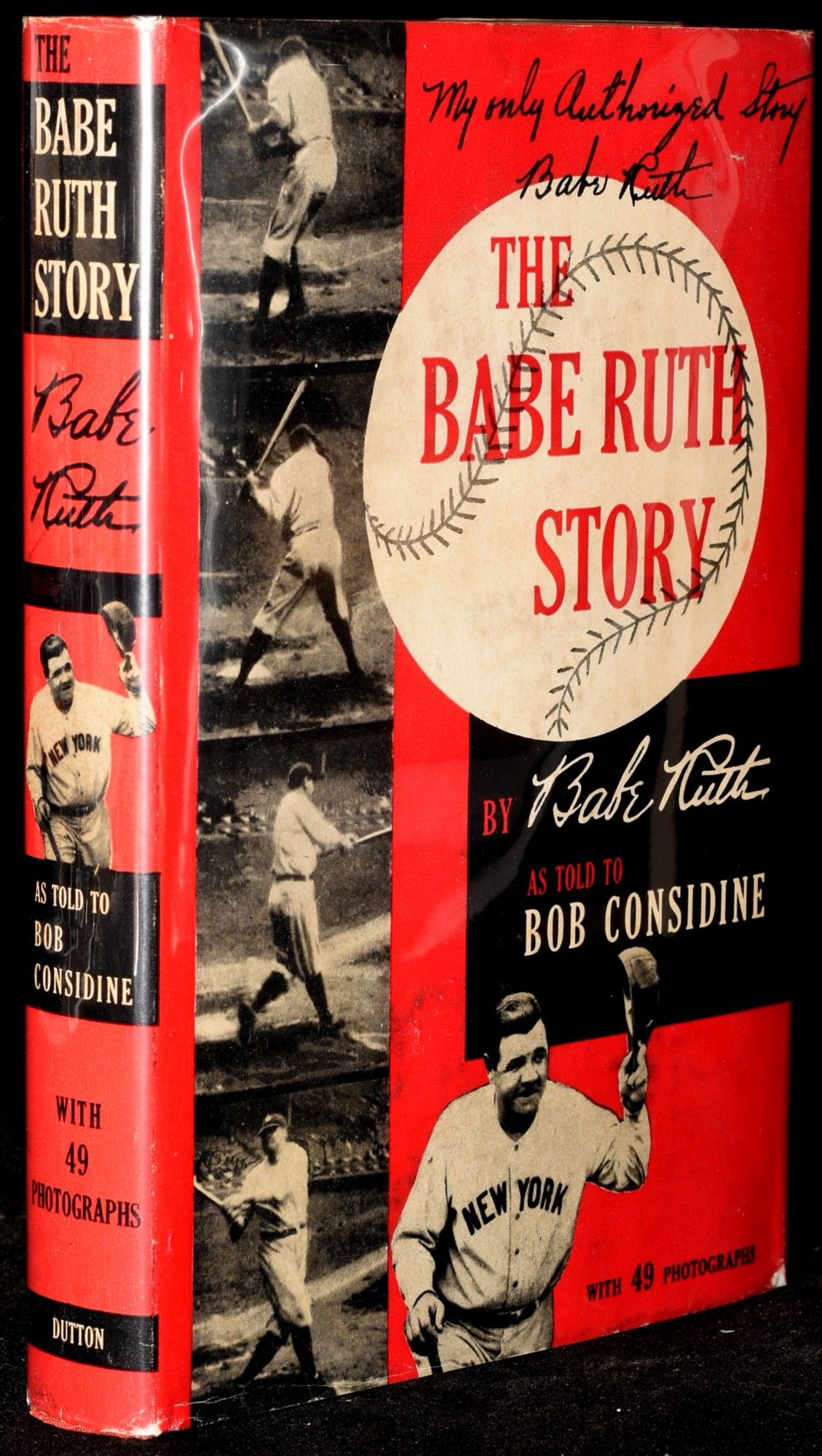THE BABE RUTH STORY by Babe Ruth | As Told to Bob Considine | Hard ...