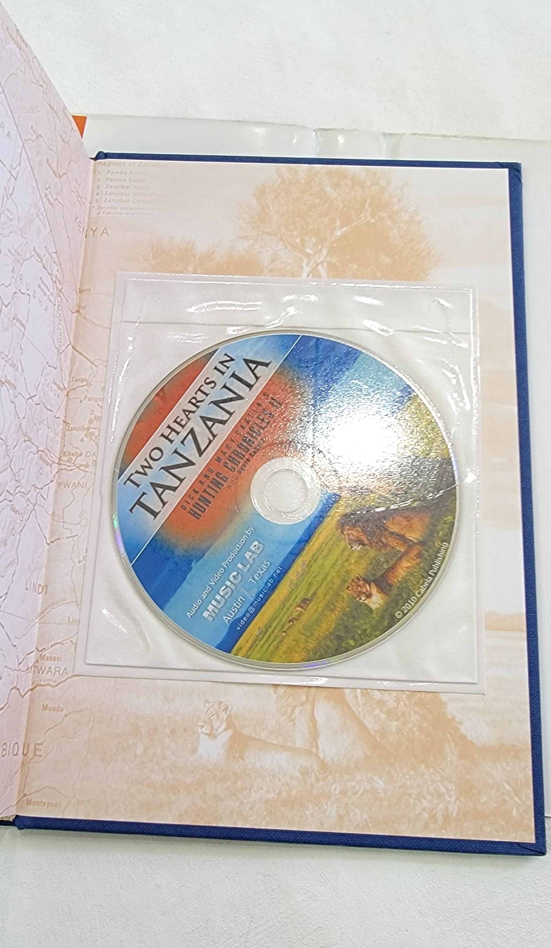 Two Hearts In Tanzania: Cabelas' Hunting Chronicles w/DVD SIGNED by ...