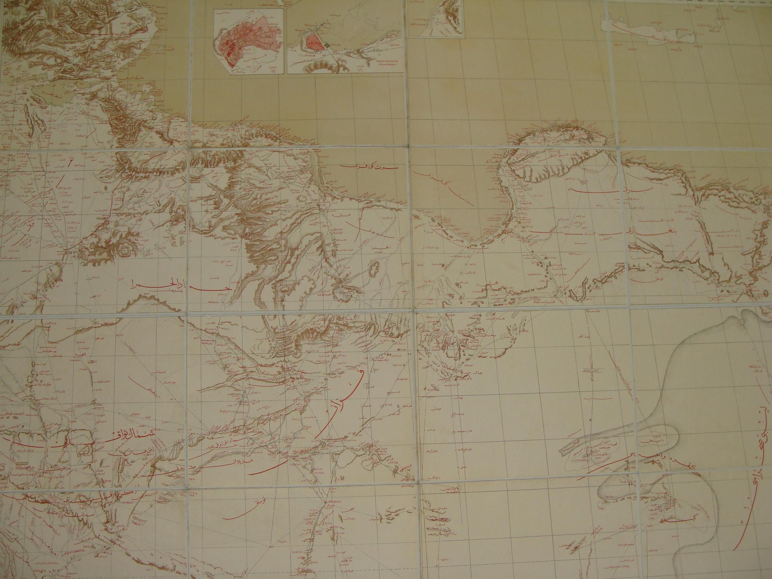 Ottoman map and photographs of Tarablus i Garb (Libya) by The Ottoman ...