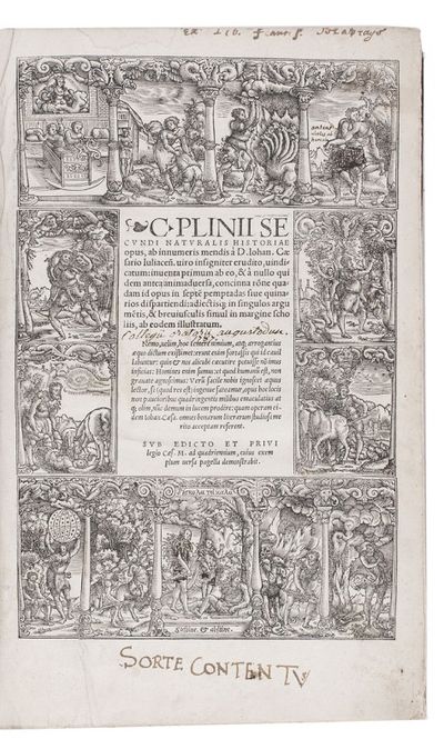 Naturalis historiae opus ...(Colophon: Cologne, Eucharius Cervicornus ...