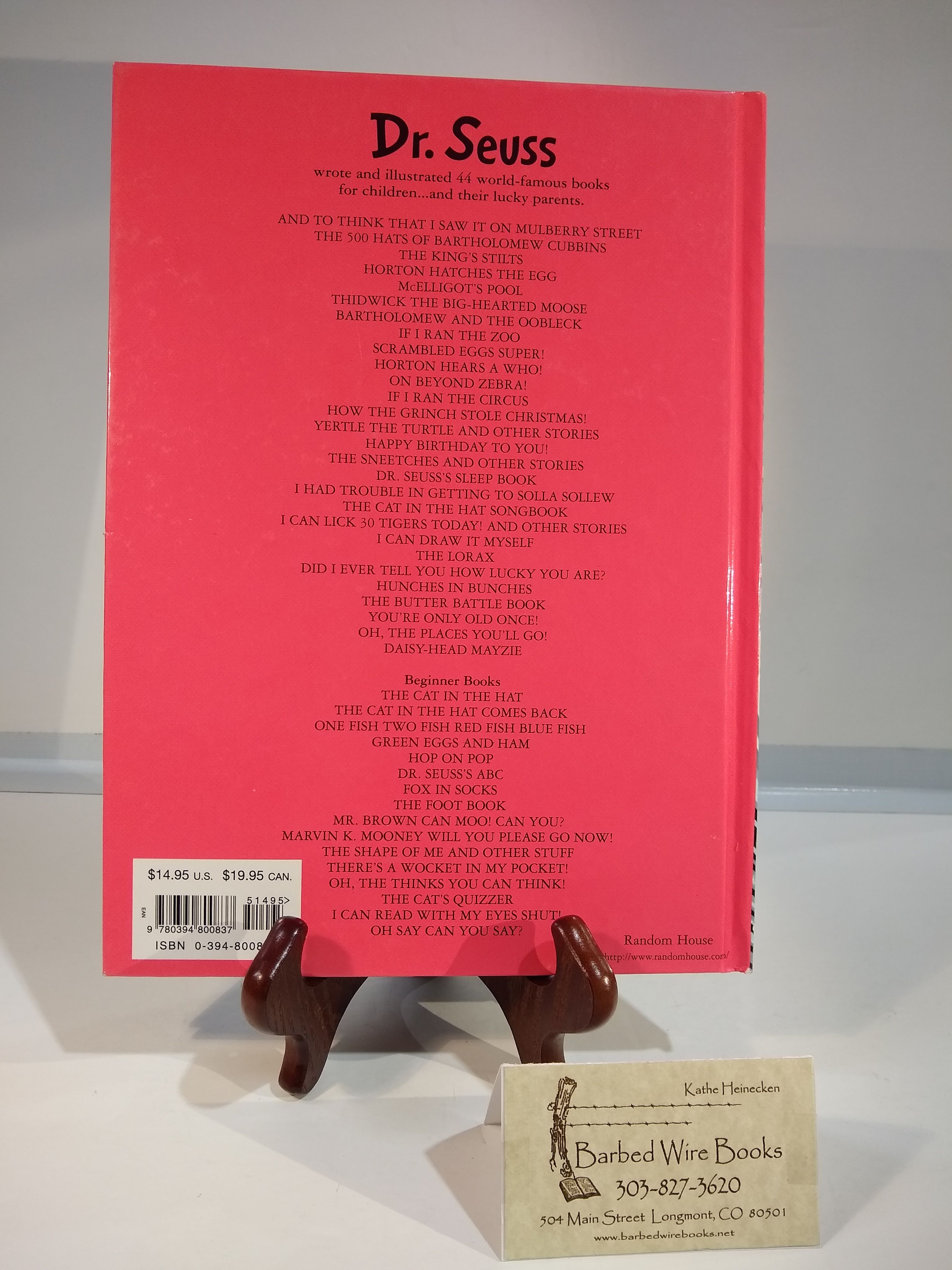 factory store wholesale McElligot's Pool by Dr. Seuss (1974)