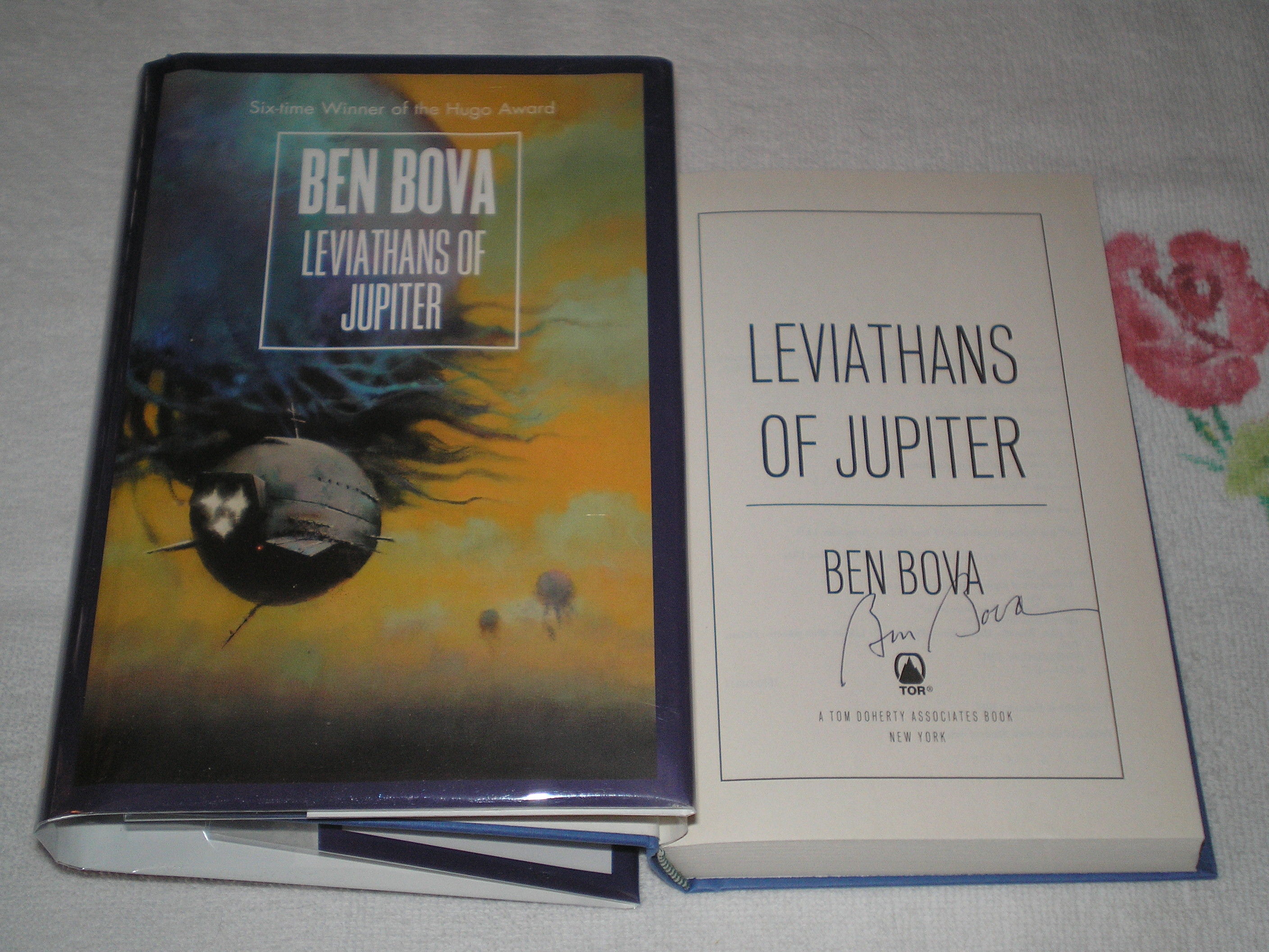 Leviathans Of Jupiter: Signed by Bova, Ben | Hardcover | 2011 | Tor ...