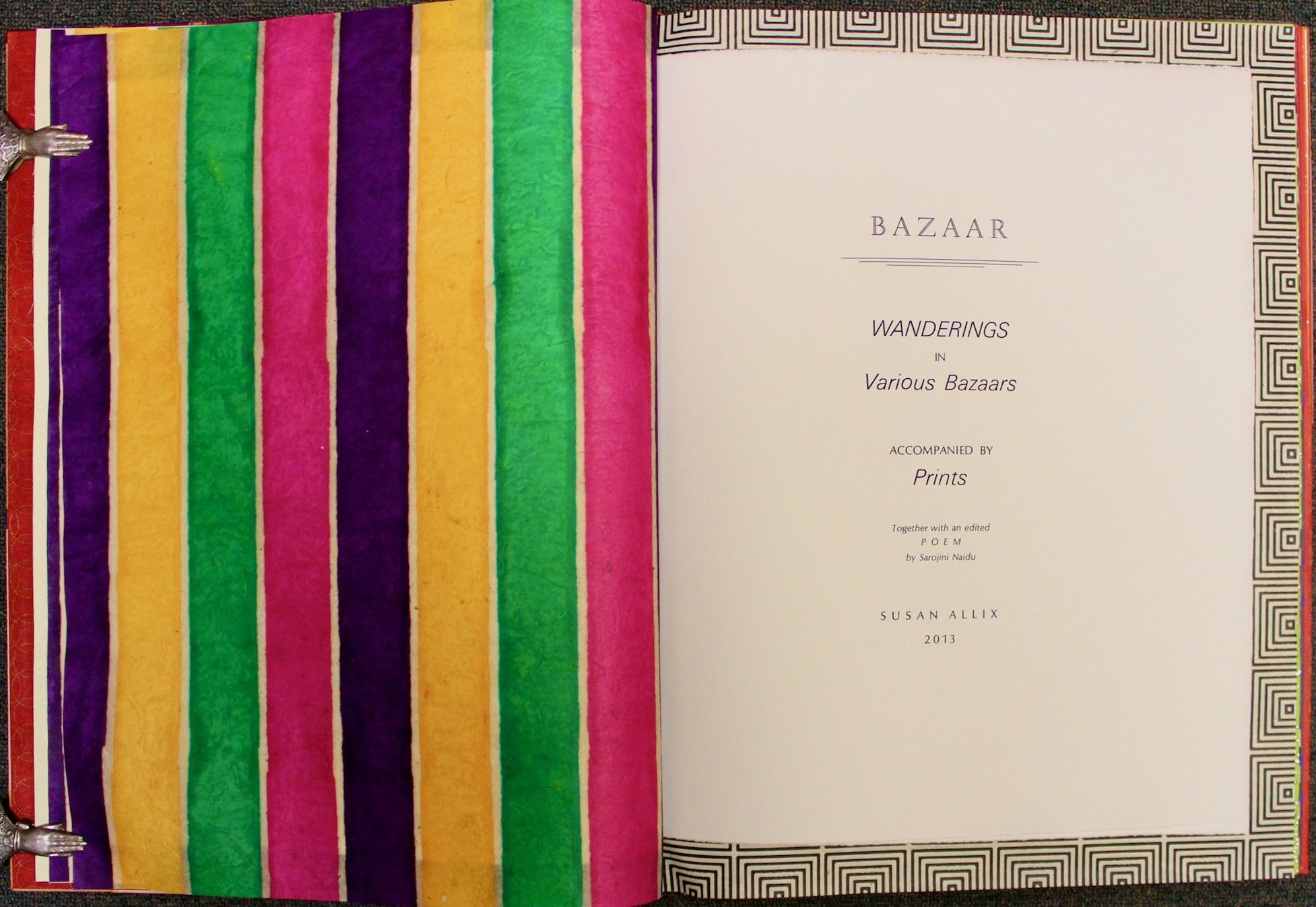Bazaar: Wanderings in Various Bazaars. Accompanied by Prints. Together ...