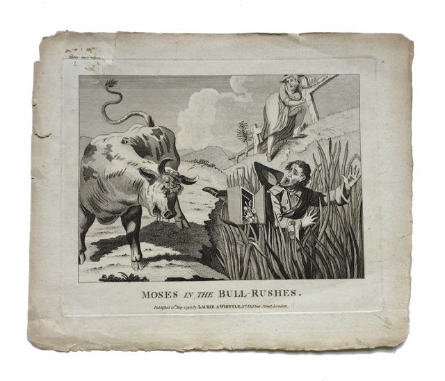 BIBLIO | Moses in the Bull-Rushes by Laurie & Whittle | | 1794 | Laurie ...
