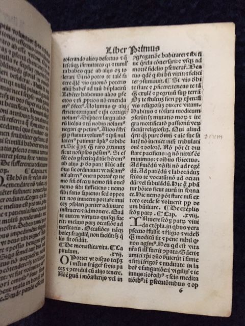 Imitatio Christi. by (KEMPIS, THOMAS À) | Hardcover | 1488 | Biblio