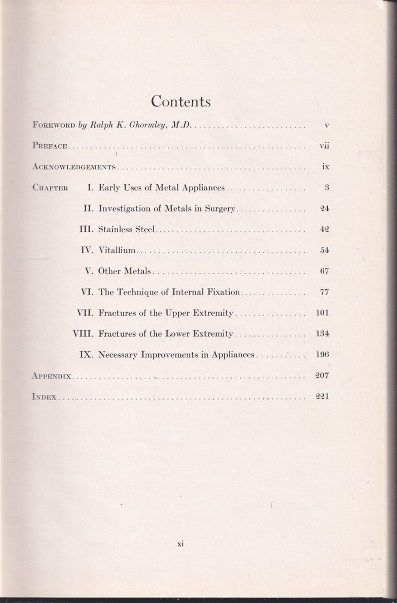 BIBLIO | The Internal Fixation of Fractures by Stuck, Charles Scott ...