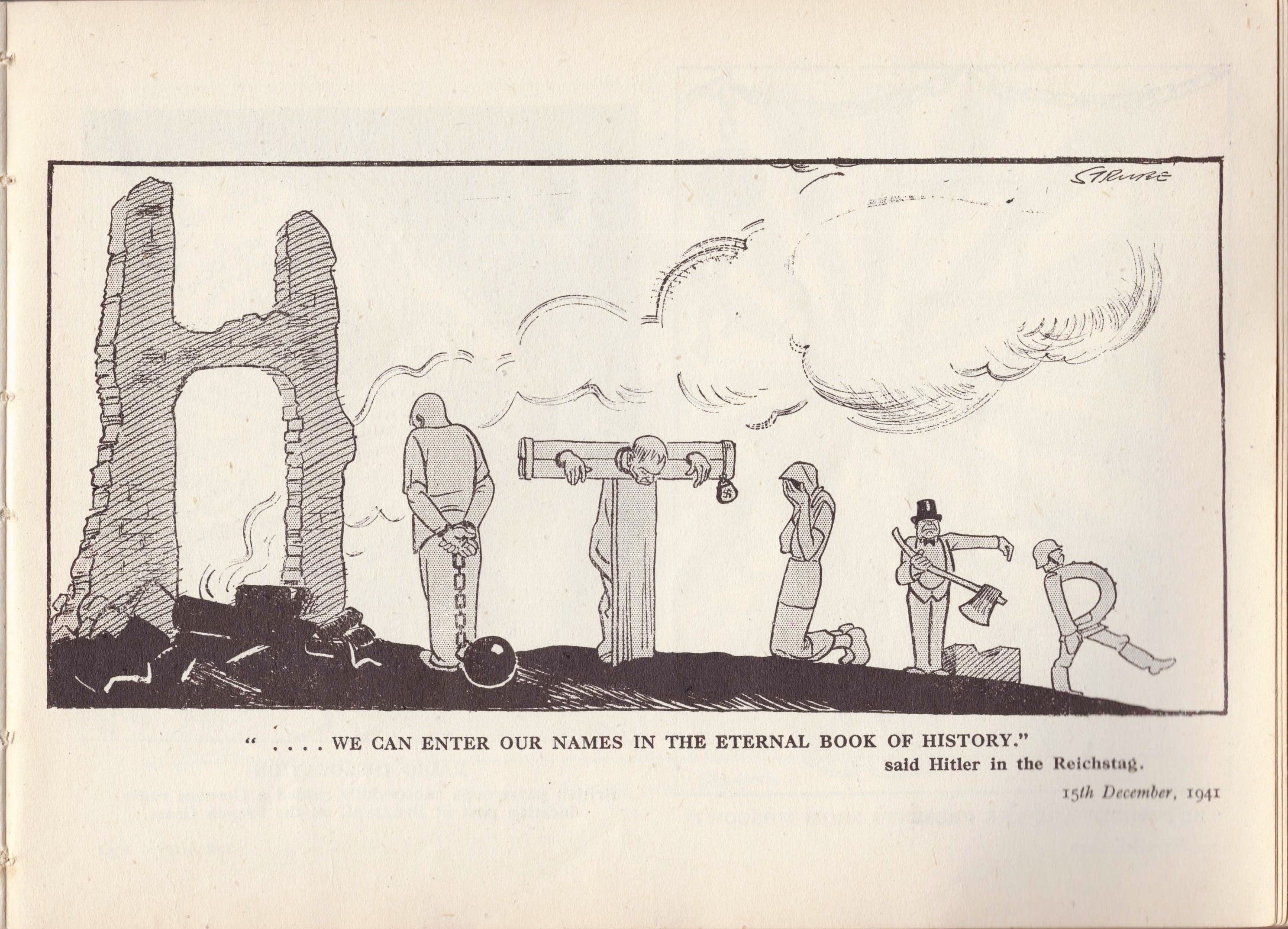 War Cartoons from the Daily Express by Strube 1939-1944 by Strube ...