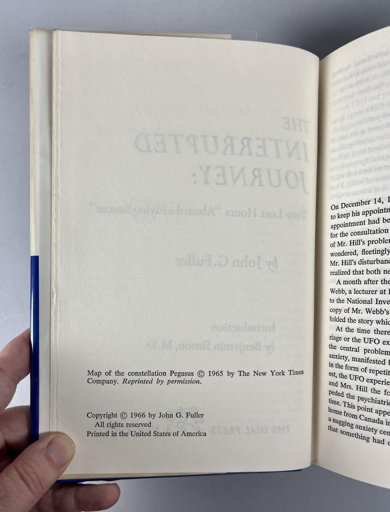 The Interrupted Journey Two Hours Lost "Aboard a Flying Saucer by John ...