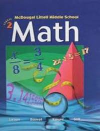 McDougal Littell Middle School Math, Course 2: Assessment Book by ...