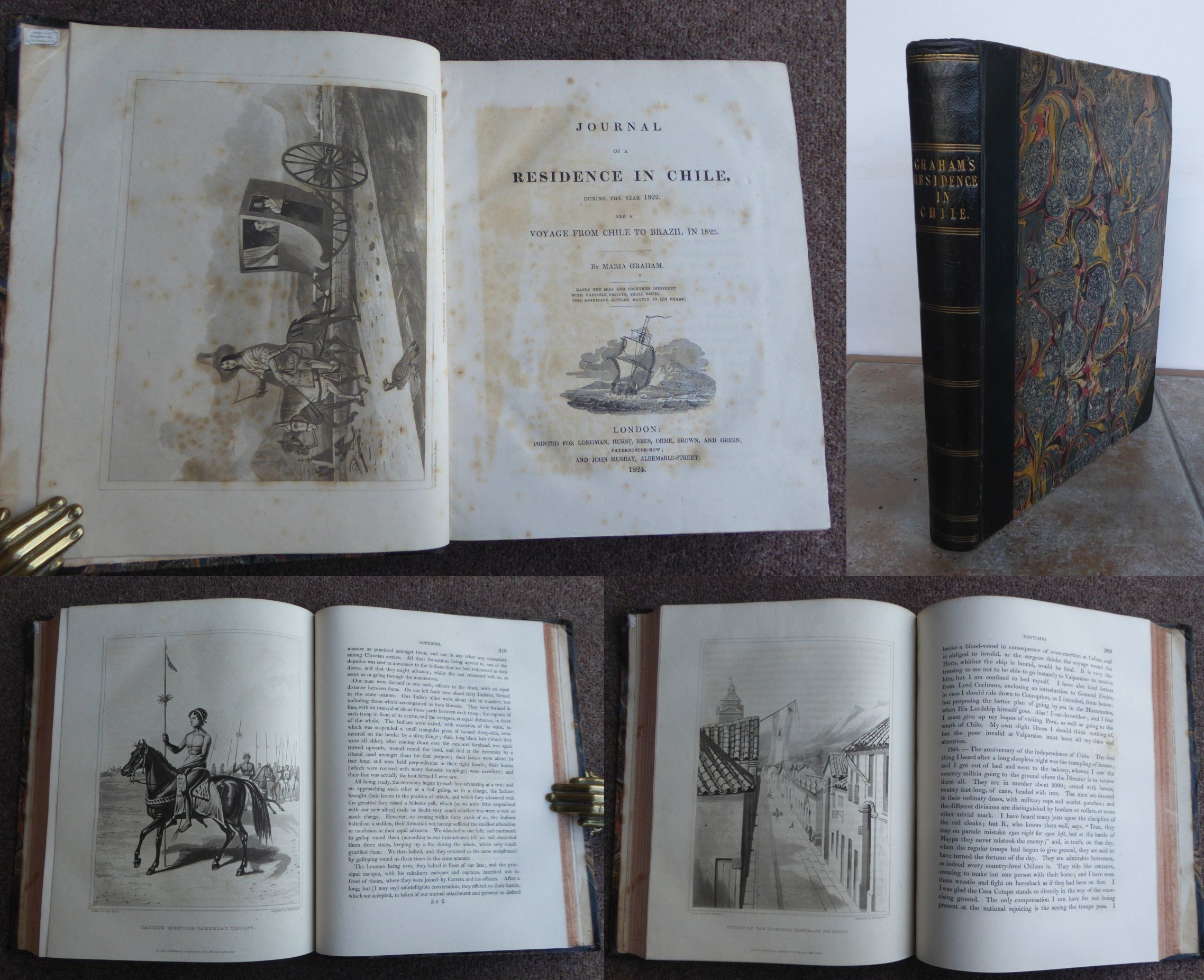 JOURNAL of a RESIDENCE in CHILE, DURING the YEAR 1822, and a VOYAGE ...