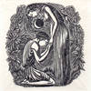 Endymion kneels before Cynthia. by BUCKLAND WRIGHT, John | | 1944 ...