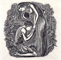 Endymion kneels before Cynthia. by BUCKLAND WRIGHT, John | | 1944 ...