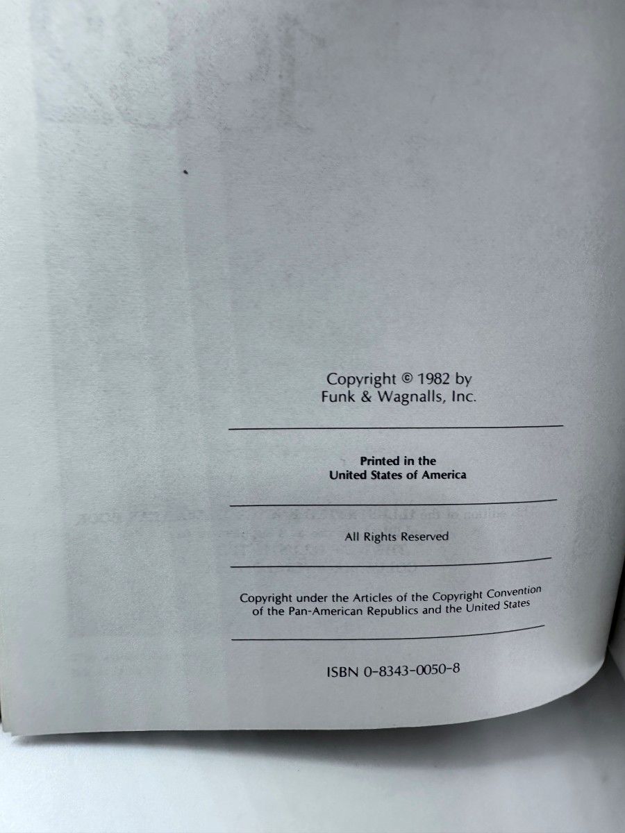 Funk & Wagnalls New Encyclopedia 1982 1982 Yearbook by Halasz, Robert ...