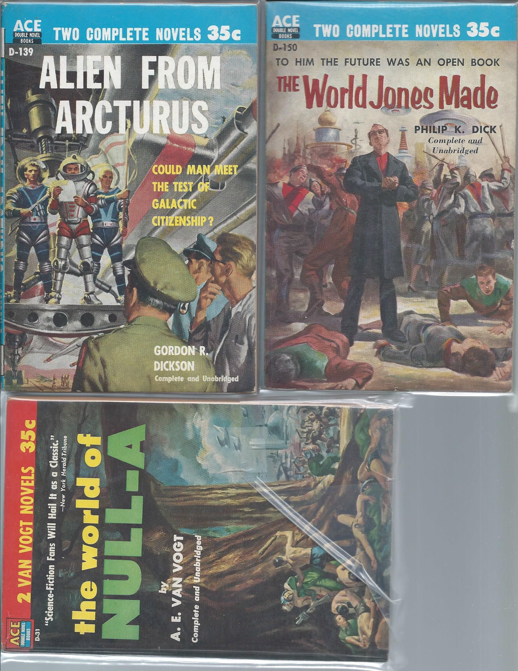 "ACE DOUBLE SCIENCE FICTION 'D' SERIES COMPLETE IN 76 VOLUMES" : Solar ...