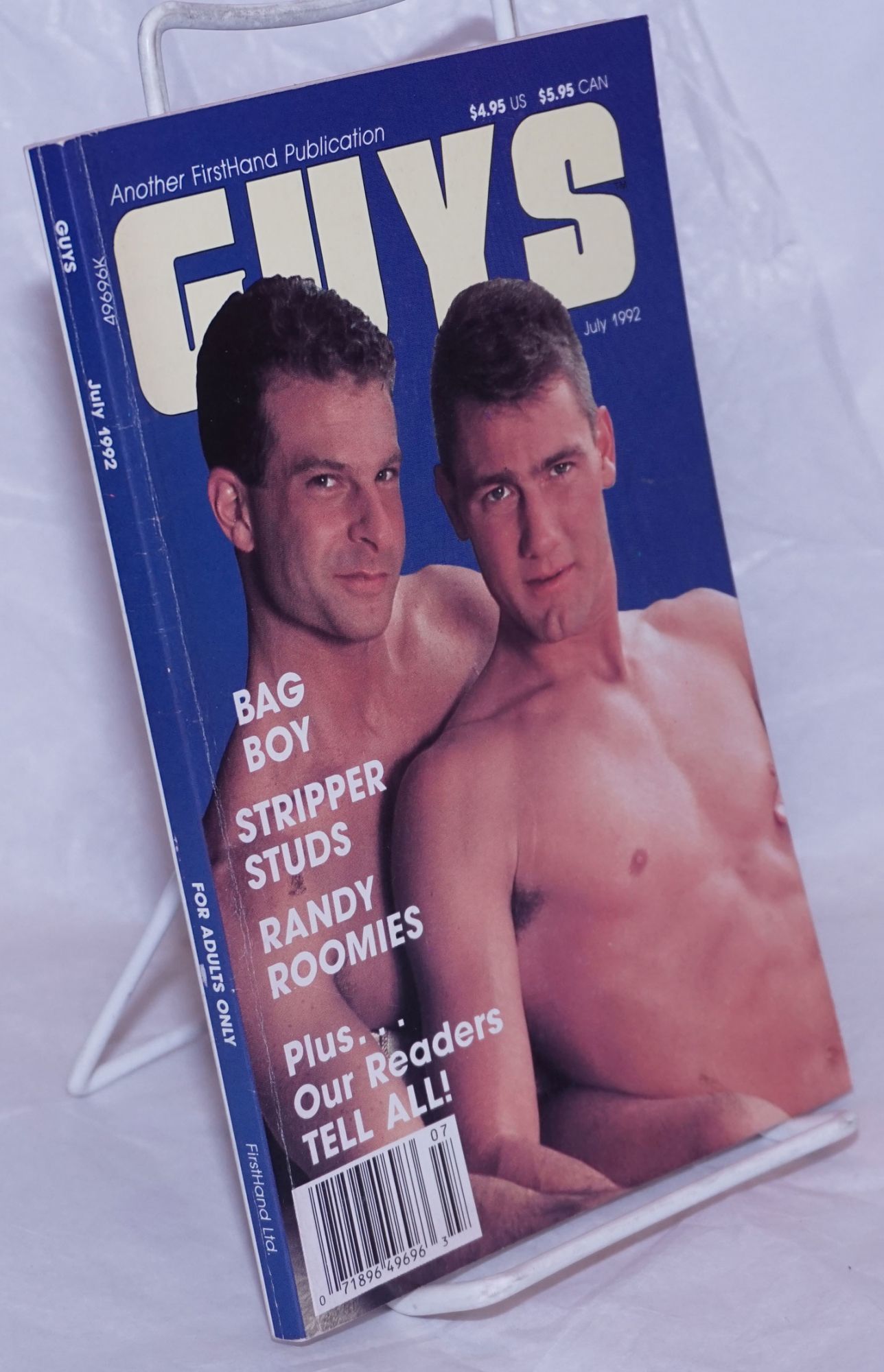 Guys magazine vol. 5, #5, July 1992; Bag Boy by Douglas, Jerry & John ...