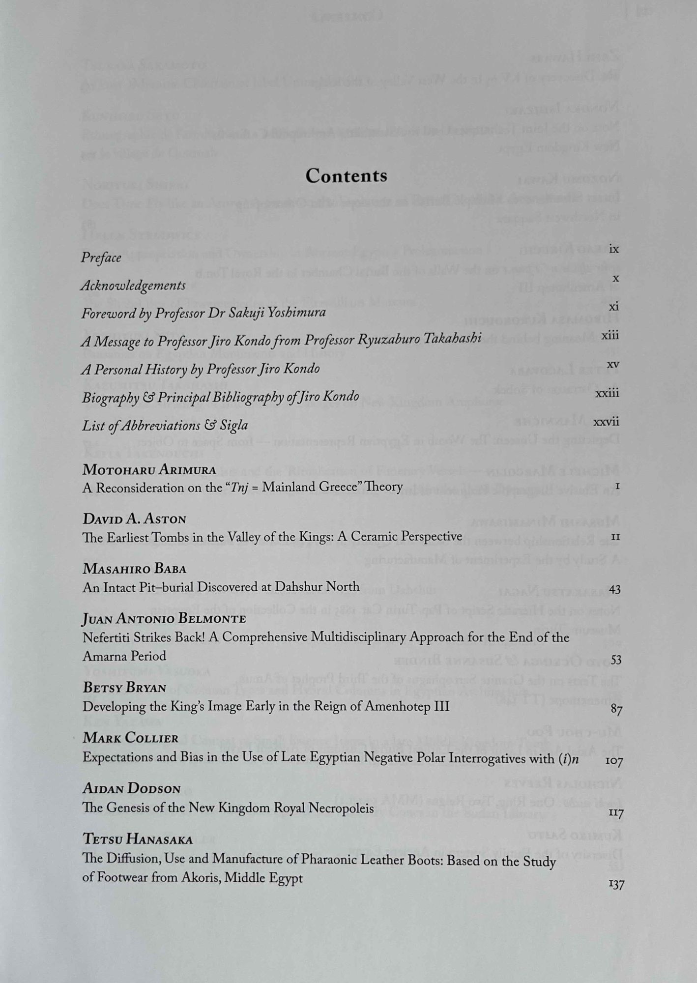 The Star who Appears in Thebes. Studies in Honour of Jiro Kondo by ...