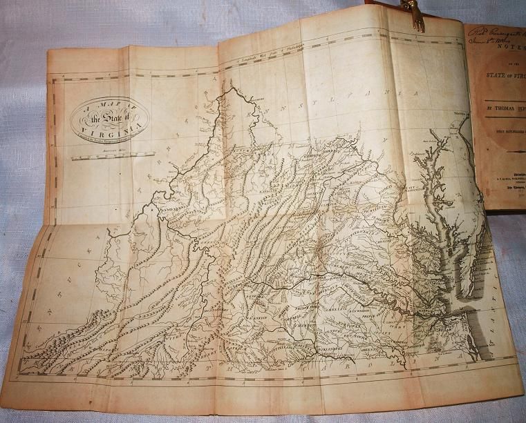 BIBLIO | Notes on the State of Virginia by Thomas Jefferson | Leather ...