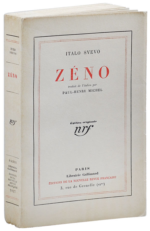 ZÃ NO (CONFESSIONS OF ZENO) by Paul-Henri (translation) Italo (novel ...