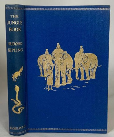 The Jungle Book [IN RARE 1890s DUST JACKET] by Kipling, Rudyard ...