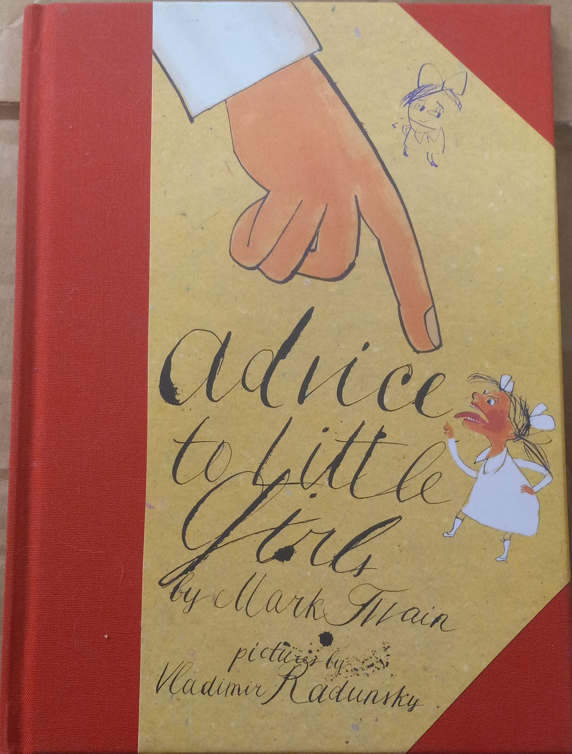 Advice To Little Girls by Mark Twain | Hardcover | 2013 | Enchanted ...