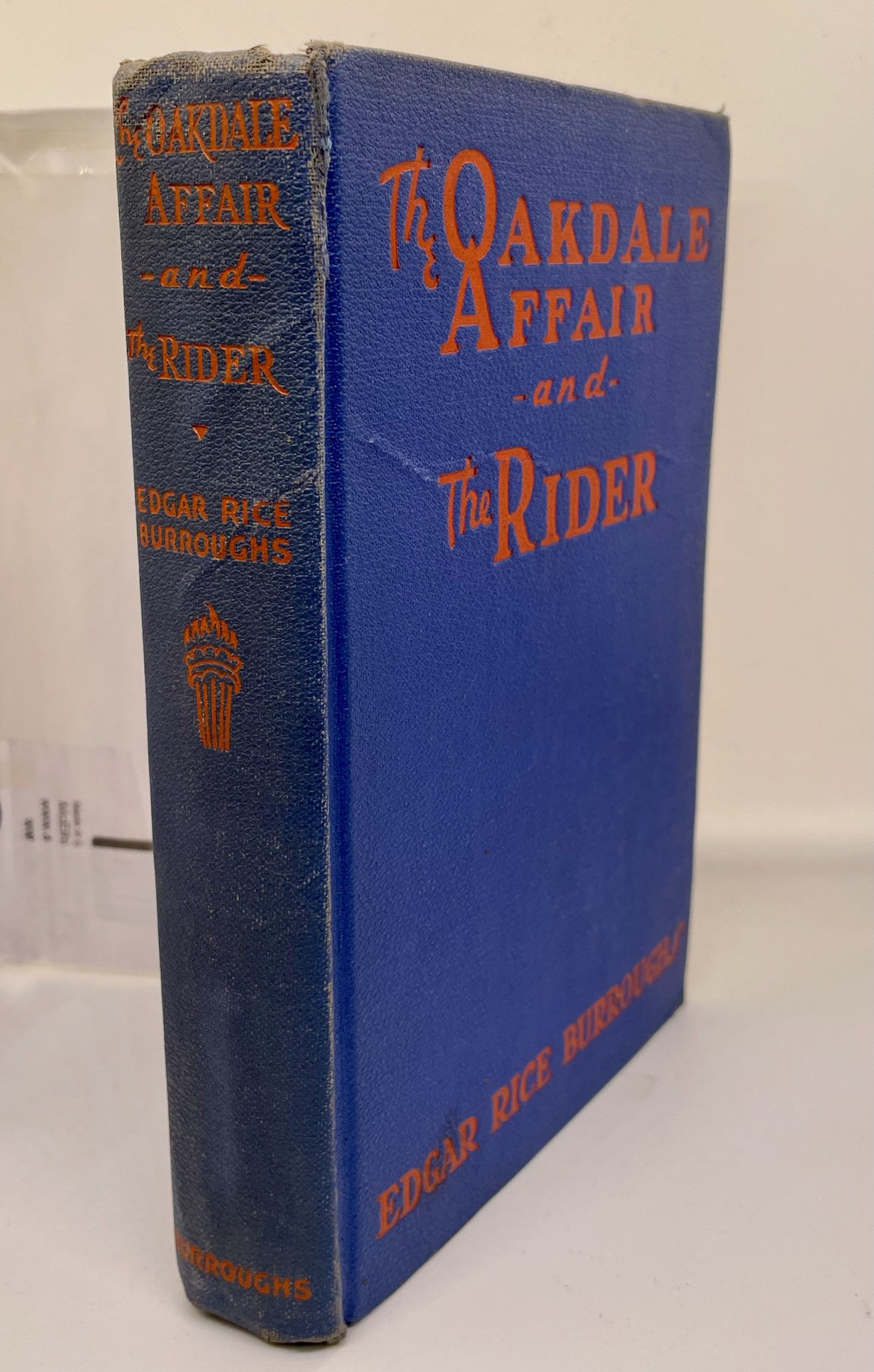 Oakdale Affair and The Rider by Burroughs, Edgar Rice | | 1937 | | Biblio
