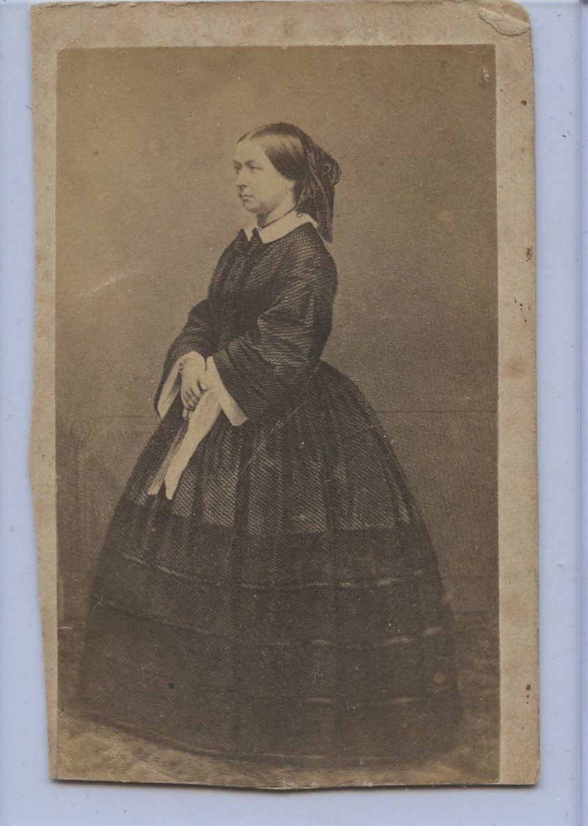 BIBLIO | Carte de visite size photo of Queen Victoria by R. Carswell ...