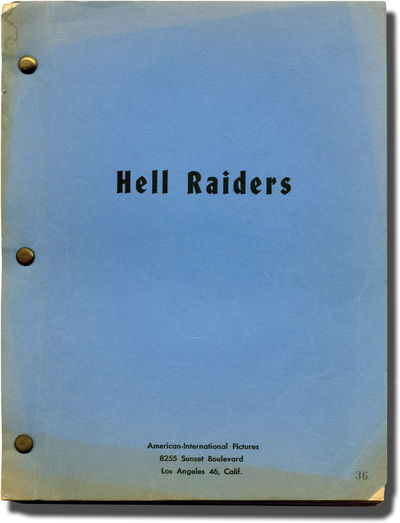 Suicide Battalion [Hell Raiders] (Original screenplay for the 1958 film ...