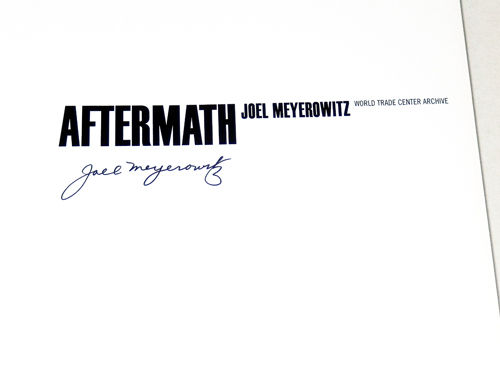Aftermath: World Trade Center Archive by Meyerowitz, Joel | Hardcover | 2006 | Phaidon ...