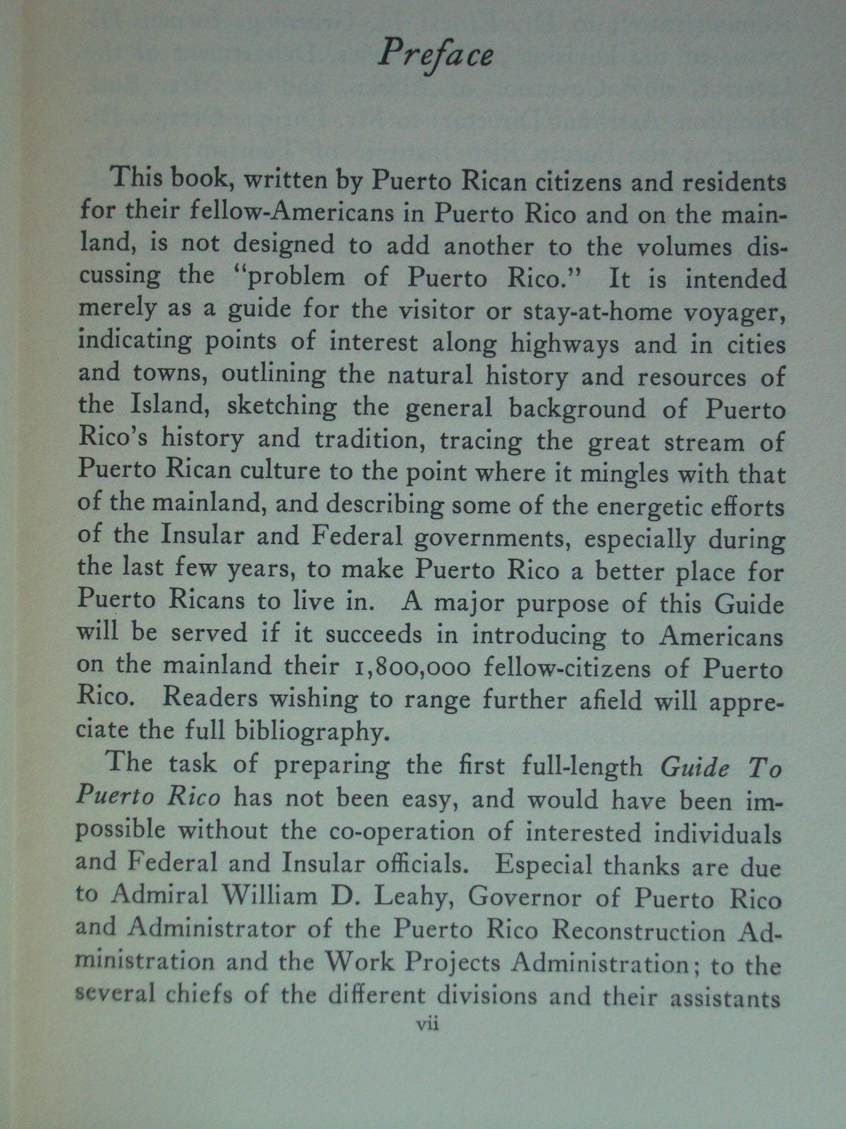 Puerto Rico: A Guide to the Island of Boriquén [American Guide Series ...