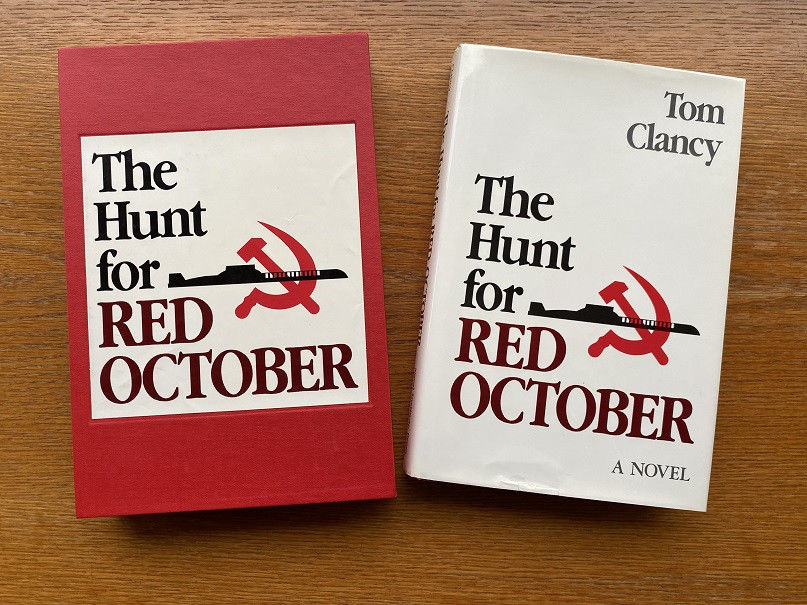 The Hunt for Red October ( SIGNED by Tom Clancy & Alec Baldwin ) by ...
