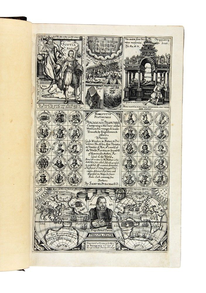 Purchas his Pilgrimes In five bookes [and] Purchas his Pilgrimage by ...