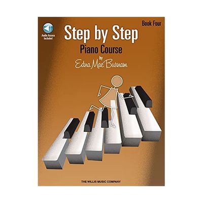 BIBLIO | Step by Step Piano Course Book 4 (Bk/Cd Pack) (Step by Step ...