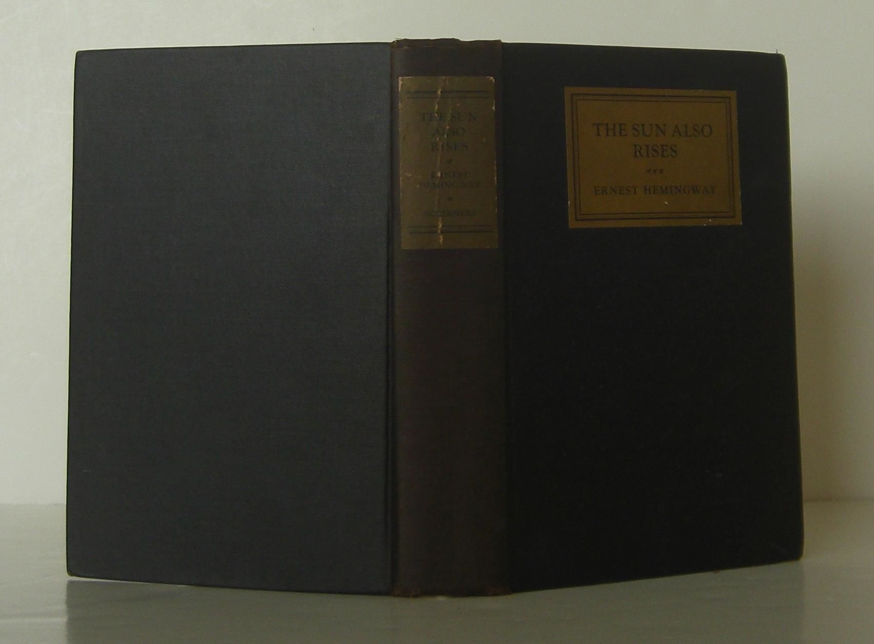 BIBLIO | The Sun Also Rises by Hemingway, Ernest | Hardcover | 1926 ...