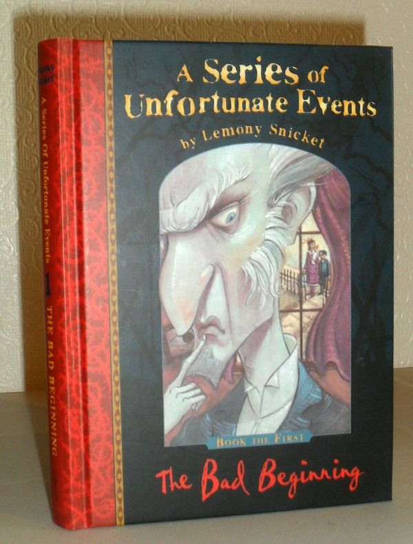The Bad Beginning Book Cover