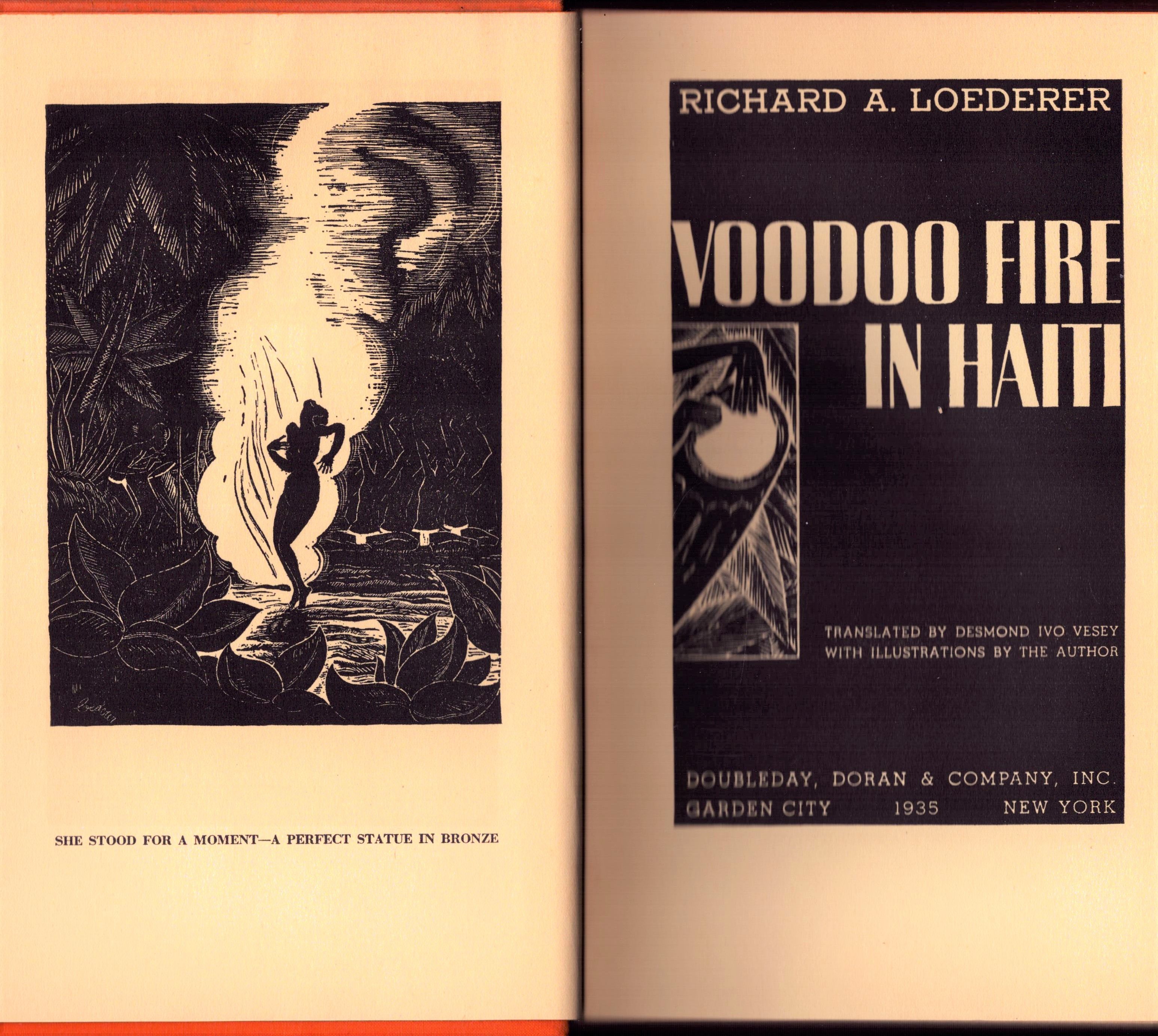 BIBLIO | Voodoo Fire in Haiti by Loederer, Richard A | Hardcover | 1935 ...