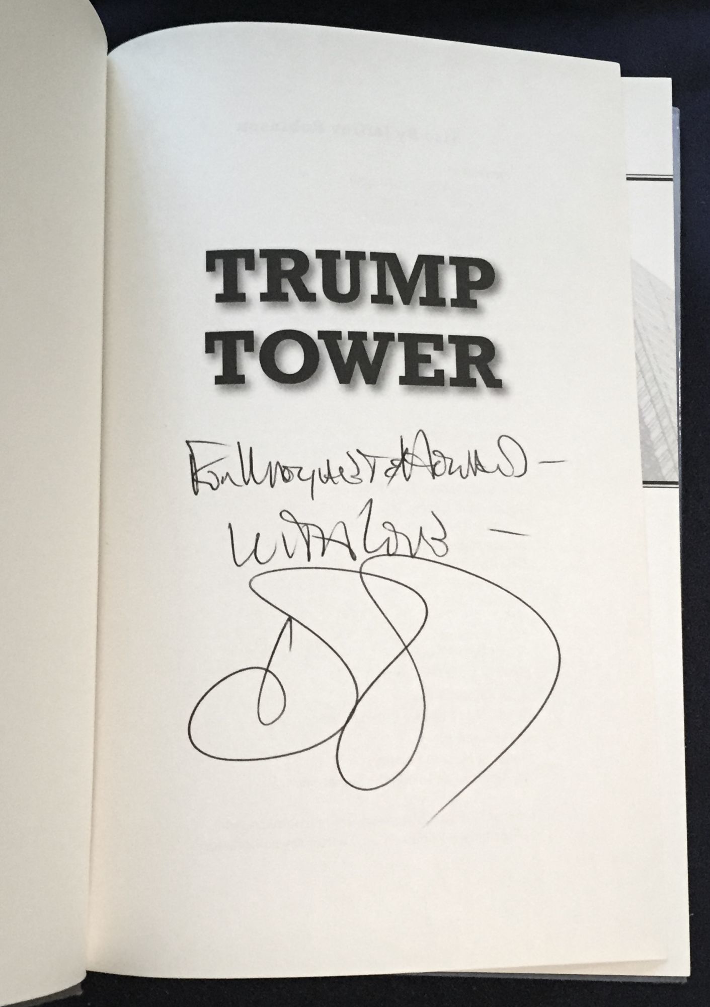 TRUMP TOWER; A Novel by Robinson, Jeffrey | Cloth and boards | 2012 ...