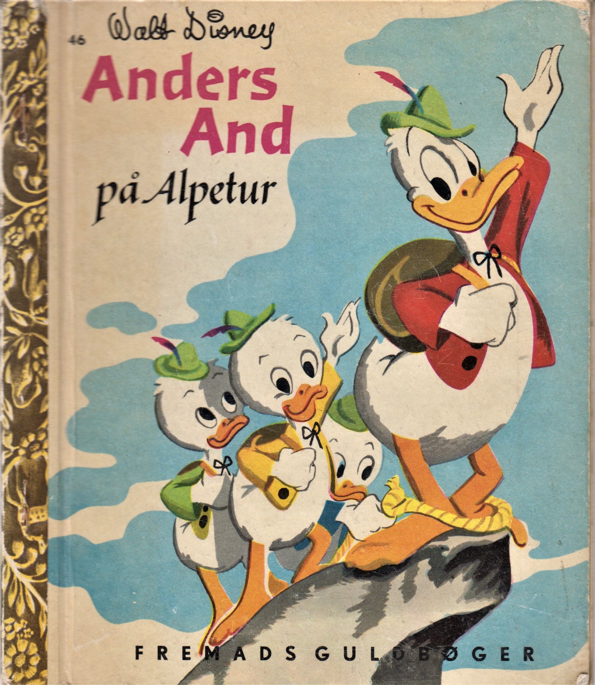 Anders And på Alpetur | Antikvariat