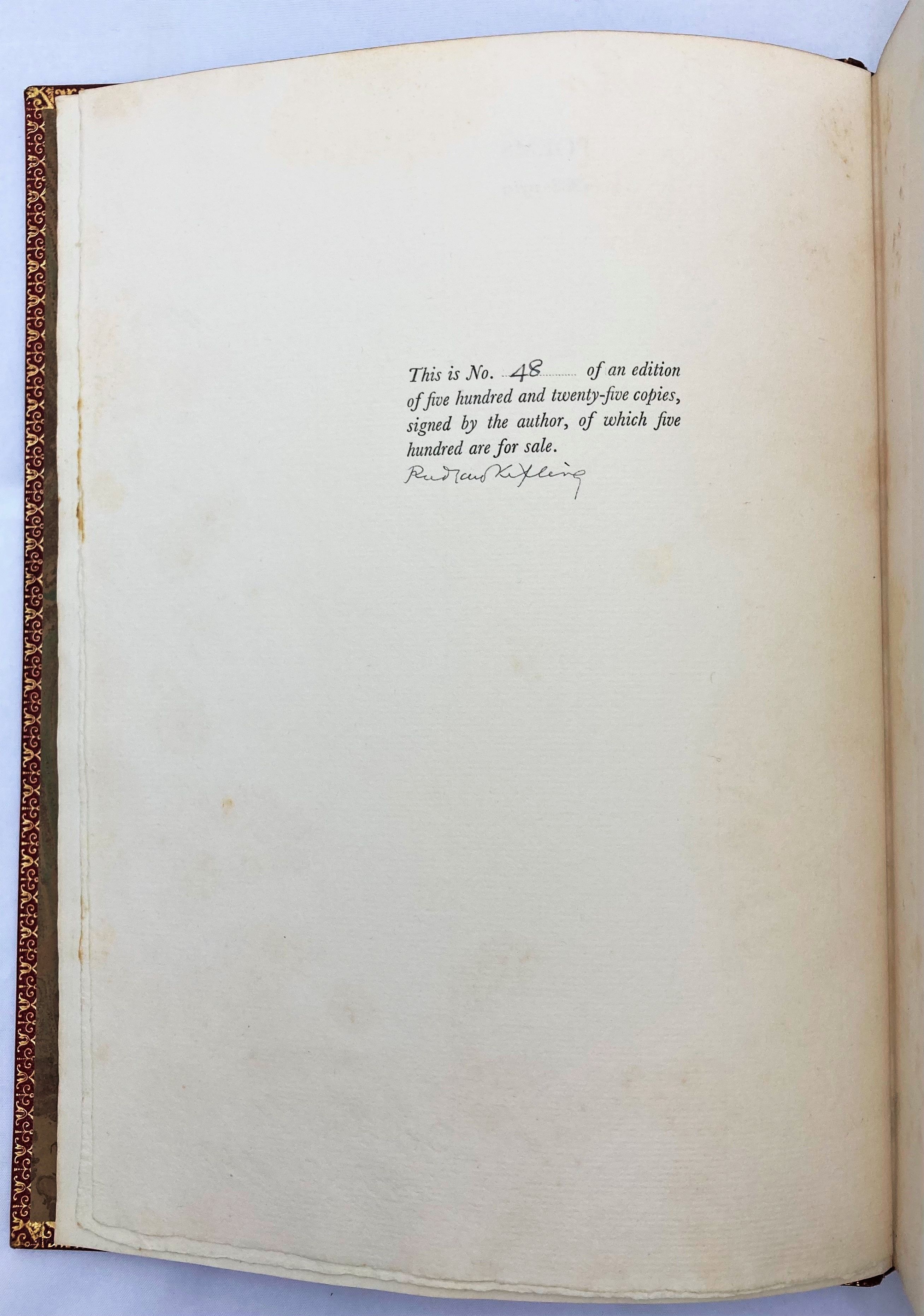 BIBLIO | Poems 1886-1929 by Kipling, Rudyard | | | Macmillan & Co. 1929