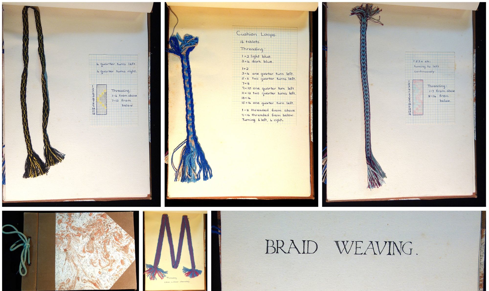 Album - Hand created lesson or instructional album - Braid Weaving by ...