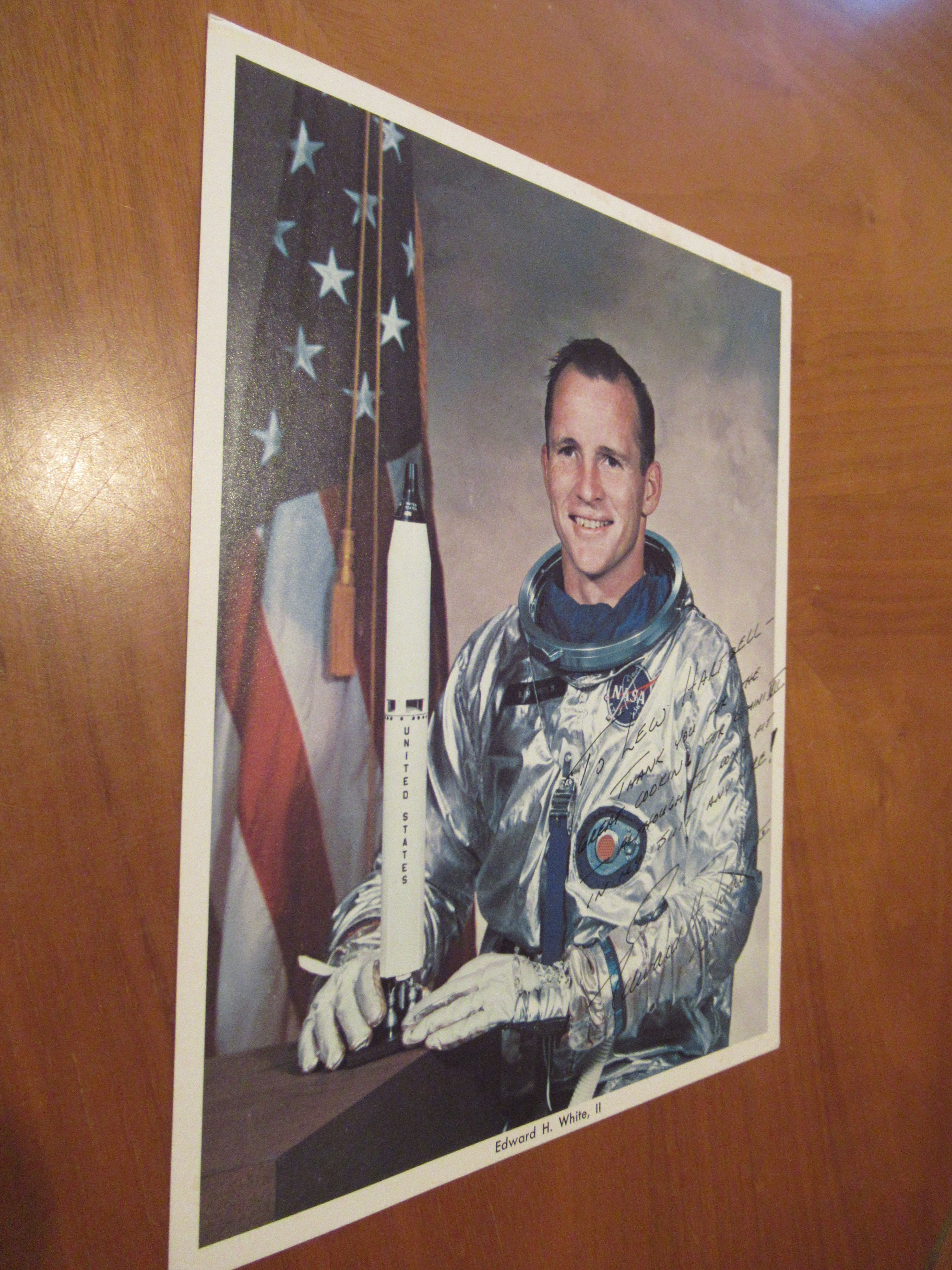 White Apollo 1 Astronaut