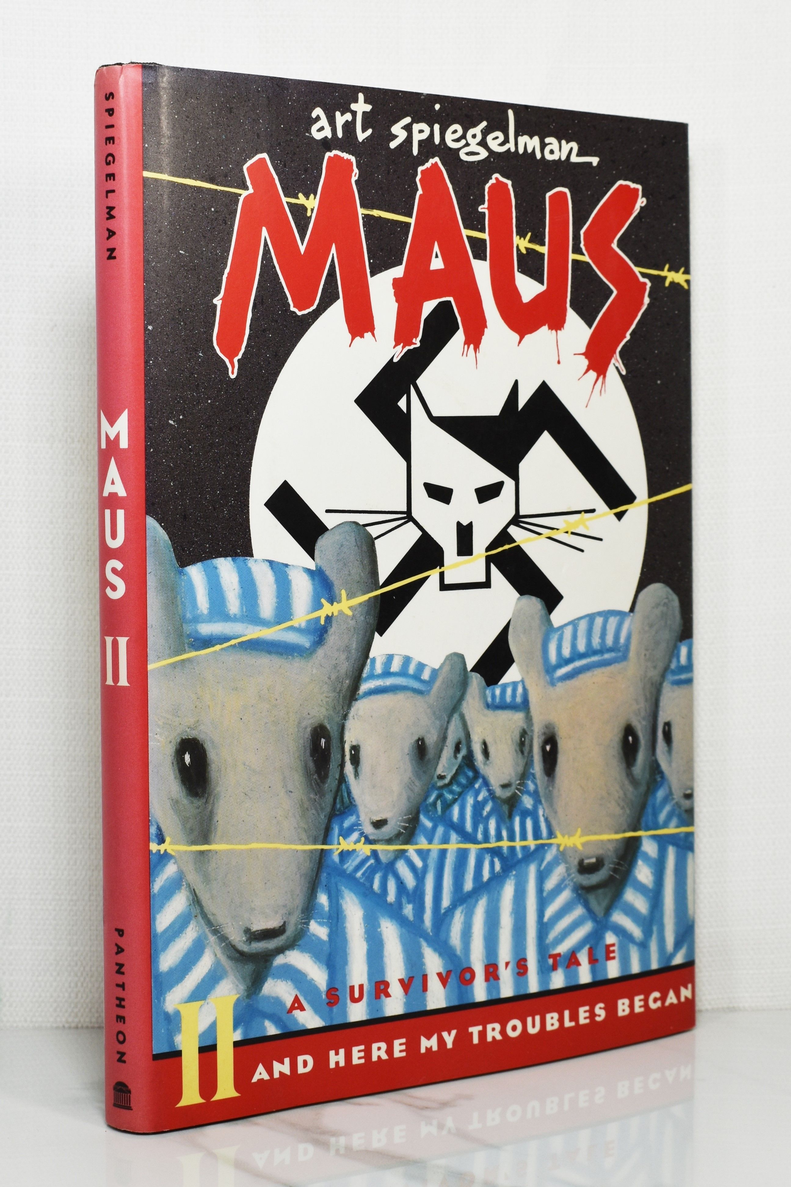 BIBLIO | Maus II And Here My Troubles Began by Art Spiegelman ...